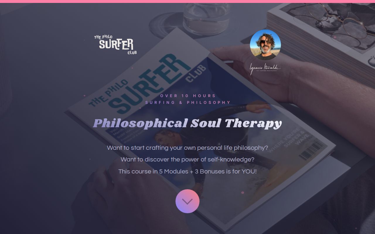 Philosophical Soul Therapy Course - The PhiloSurfer Club